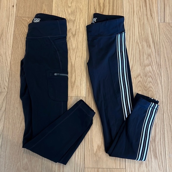 Athleta | Bottoms | Athleta Girl Black Leggings Bundle | Poshmark